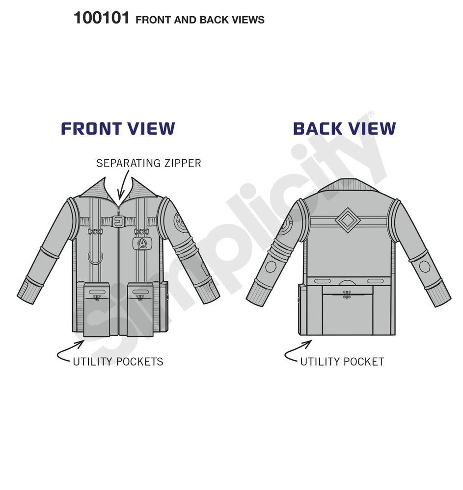 The Trek Collective: Star Trek sewing patterns from Simplicity