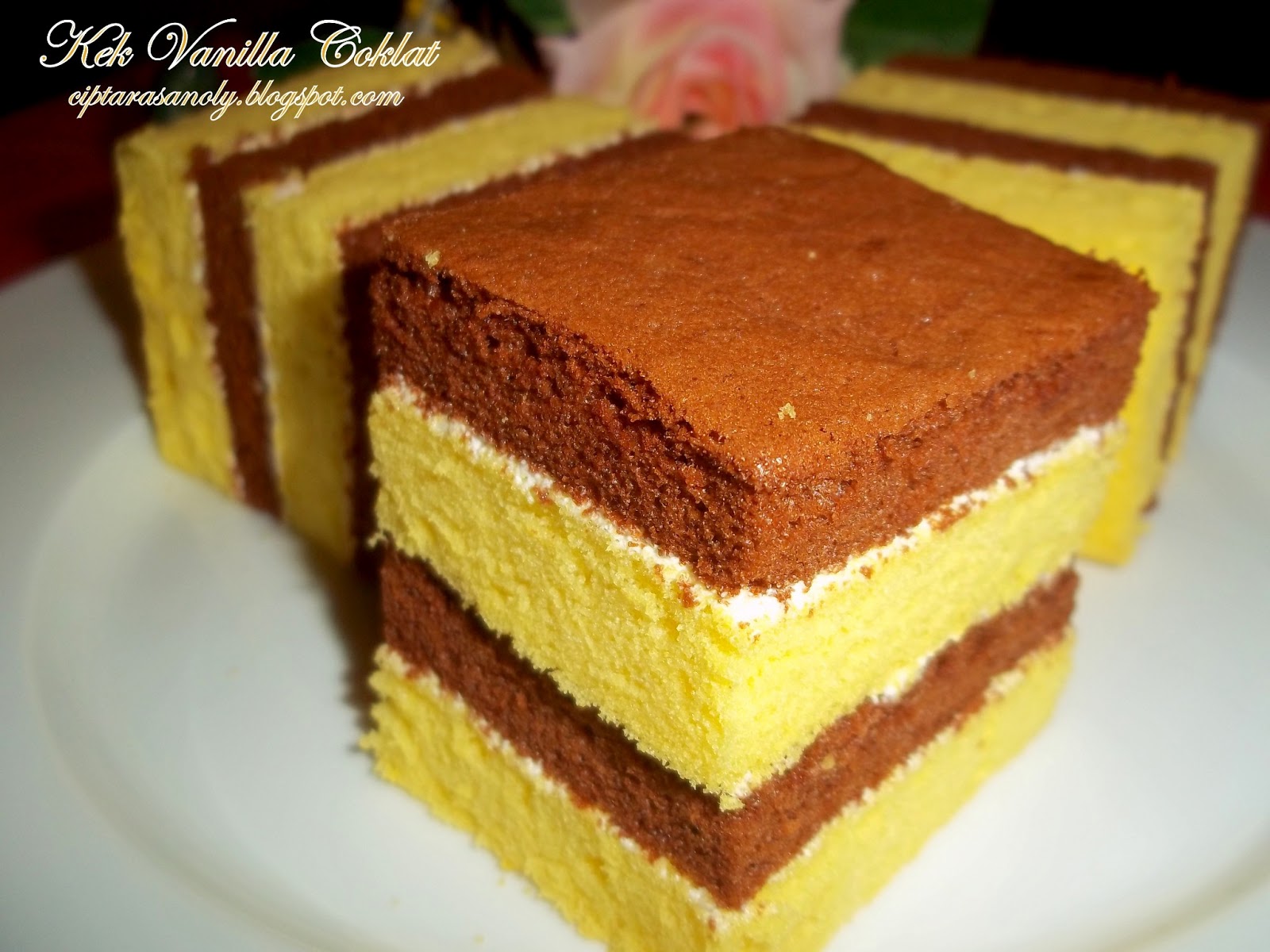 CiptaRasa Noly: KEK VANILLA COKLAT