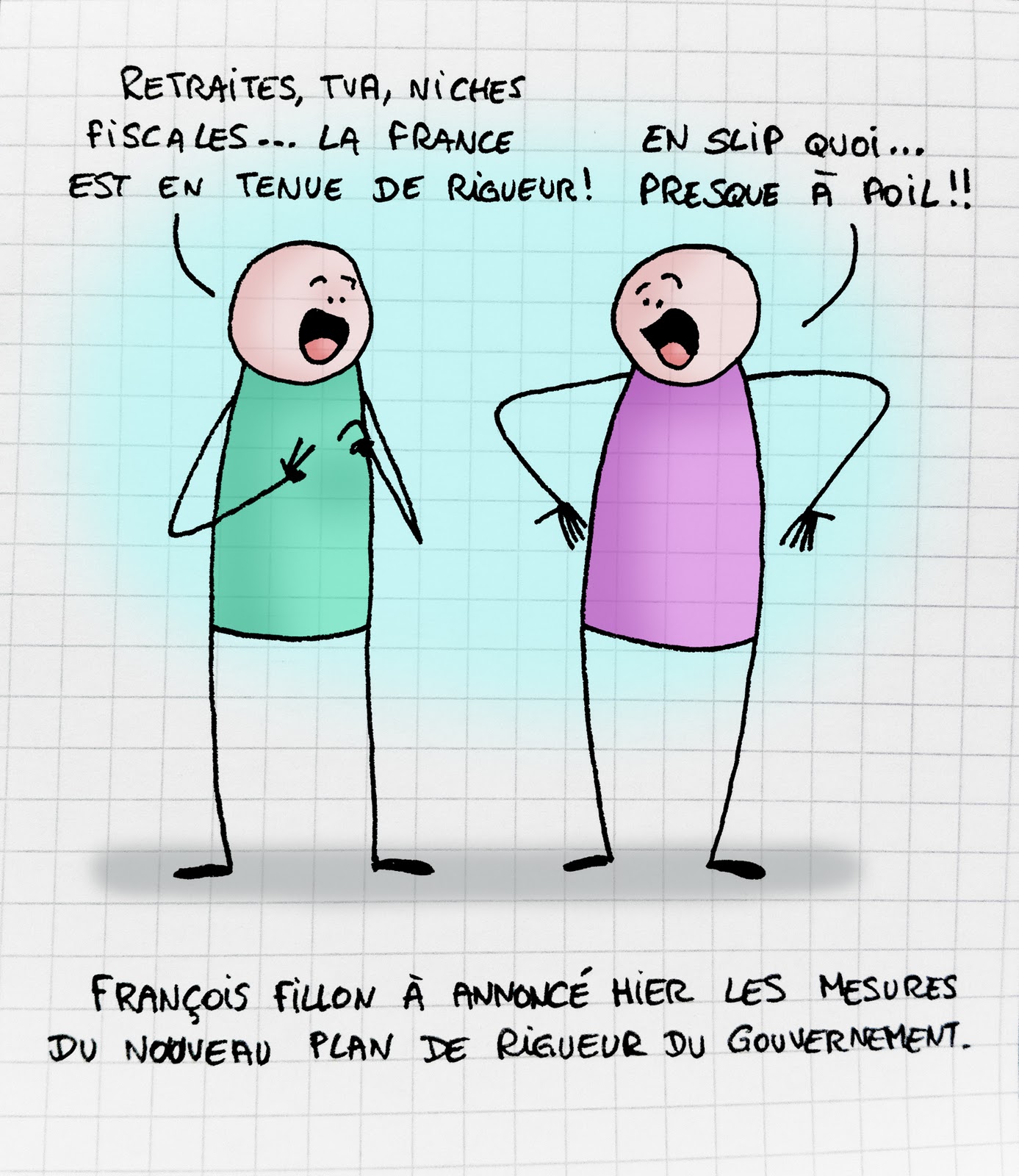 le petit dessin du jour: Rigueur, rigueur, vous avez dit rigueur.....