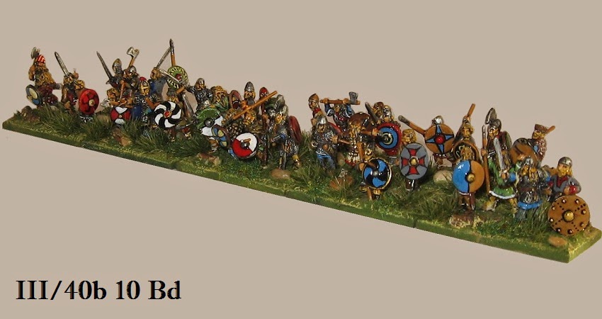 Ancients on the Move: DBA Special III/40b Norse Viking