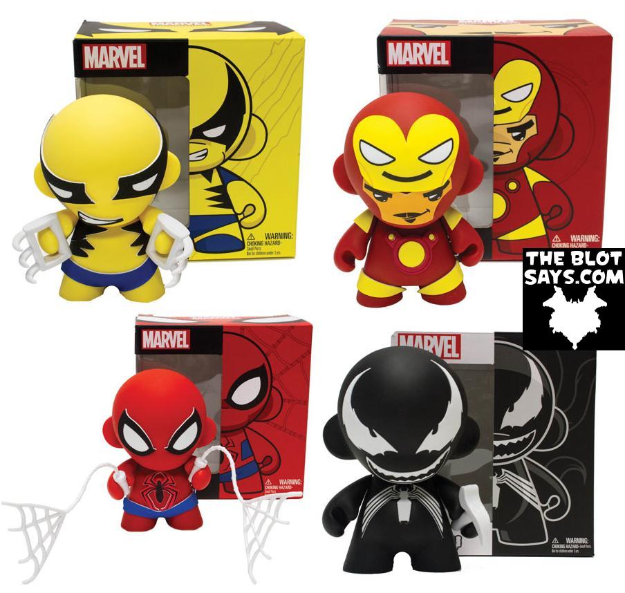 The Blot Says...: UPDATED PICS: Marvel x Kidrobot DIY Super Hero Munnys