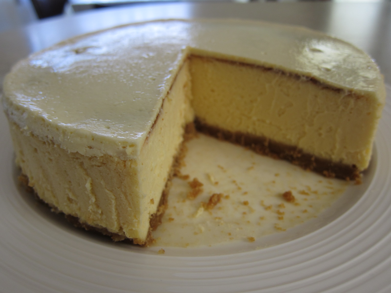 Saucy Thyme: London Baked Cheesecake