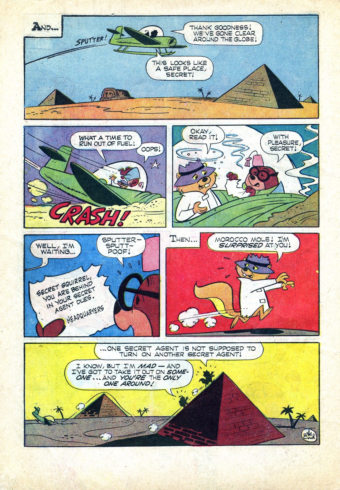 The Magic Whistle: Secret Squirrel #1, 3 of 3