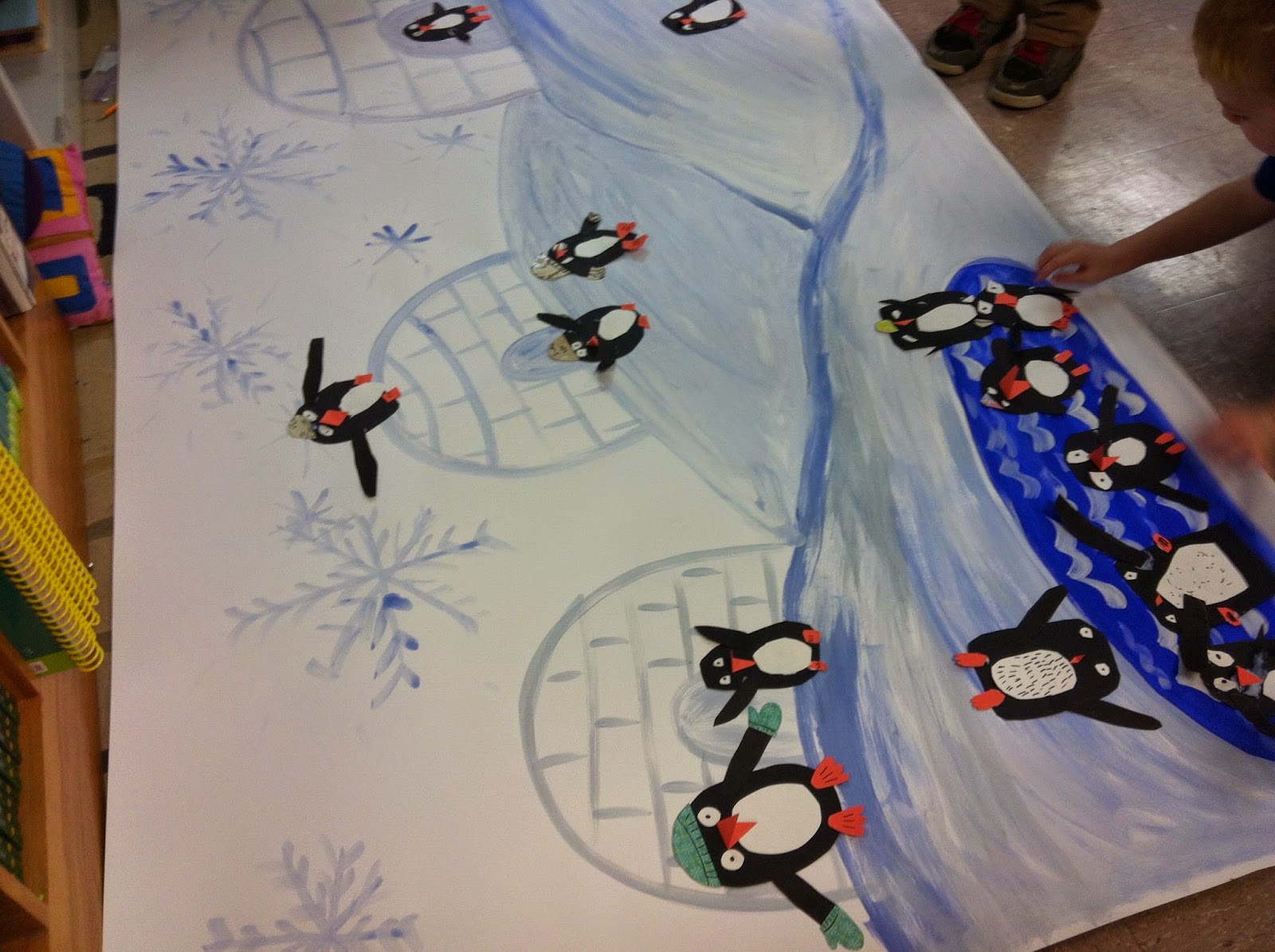 ChumleyScobey Art Room: Penguins in Antarctica