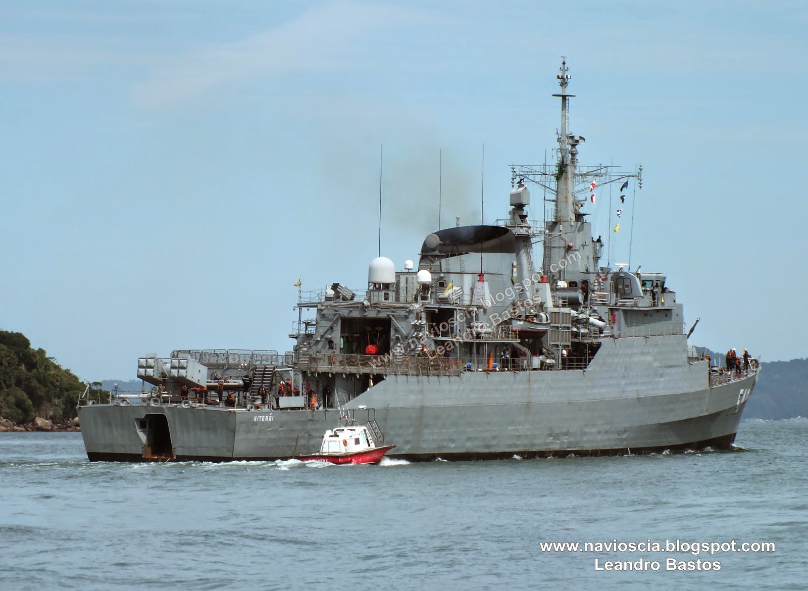 Navios de Santos & CIA: Navio FRAGATA NITERÓI F40