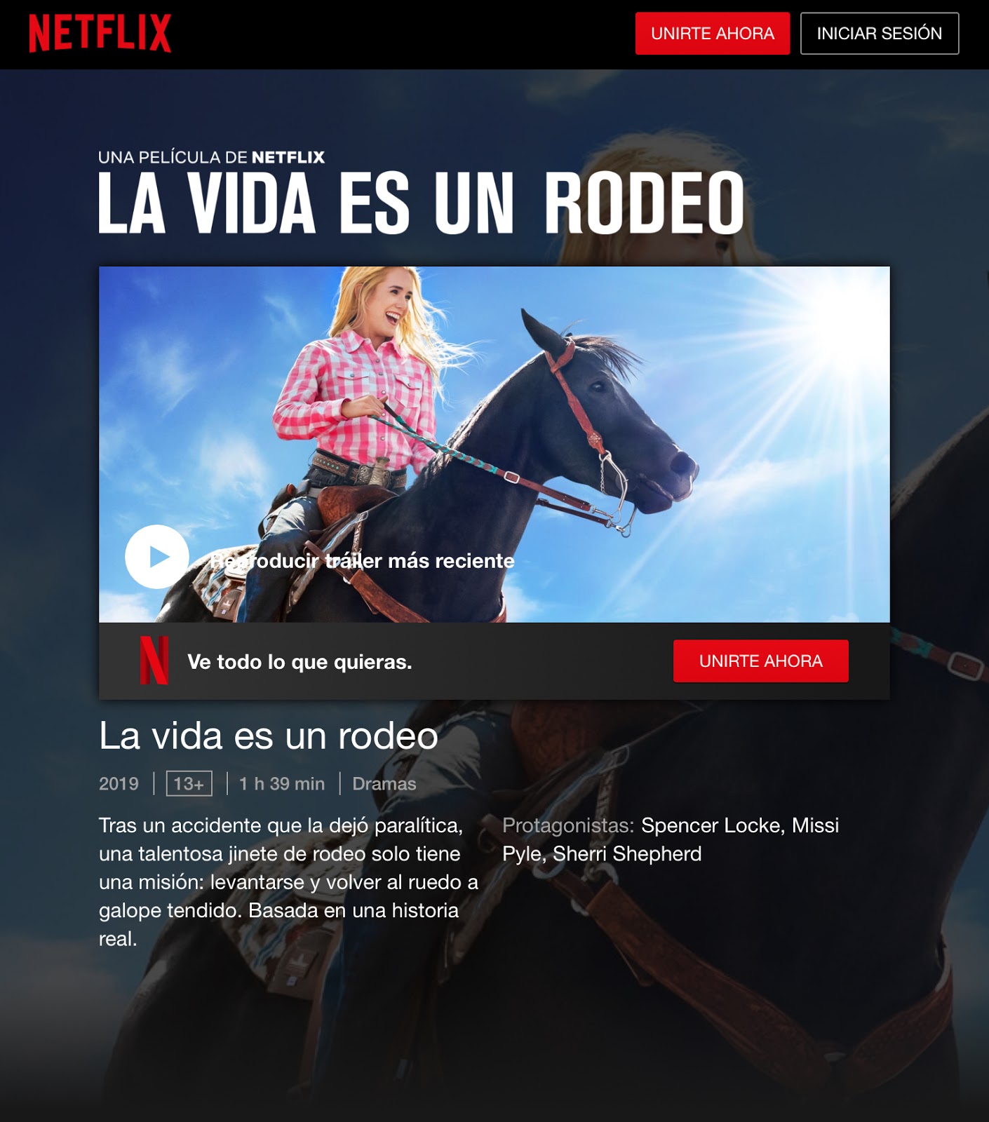 Blog del Profesor Nelson Vargas: PELÍCULA: La vida es un rodeo.