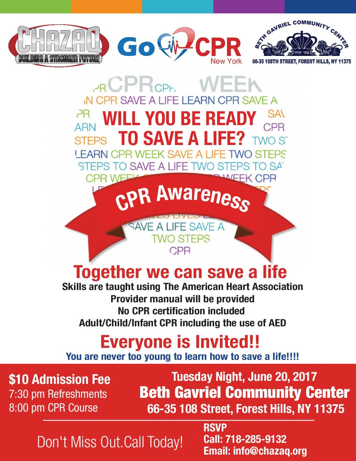 CHAZAQ: A CPR Awareness