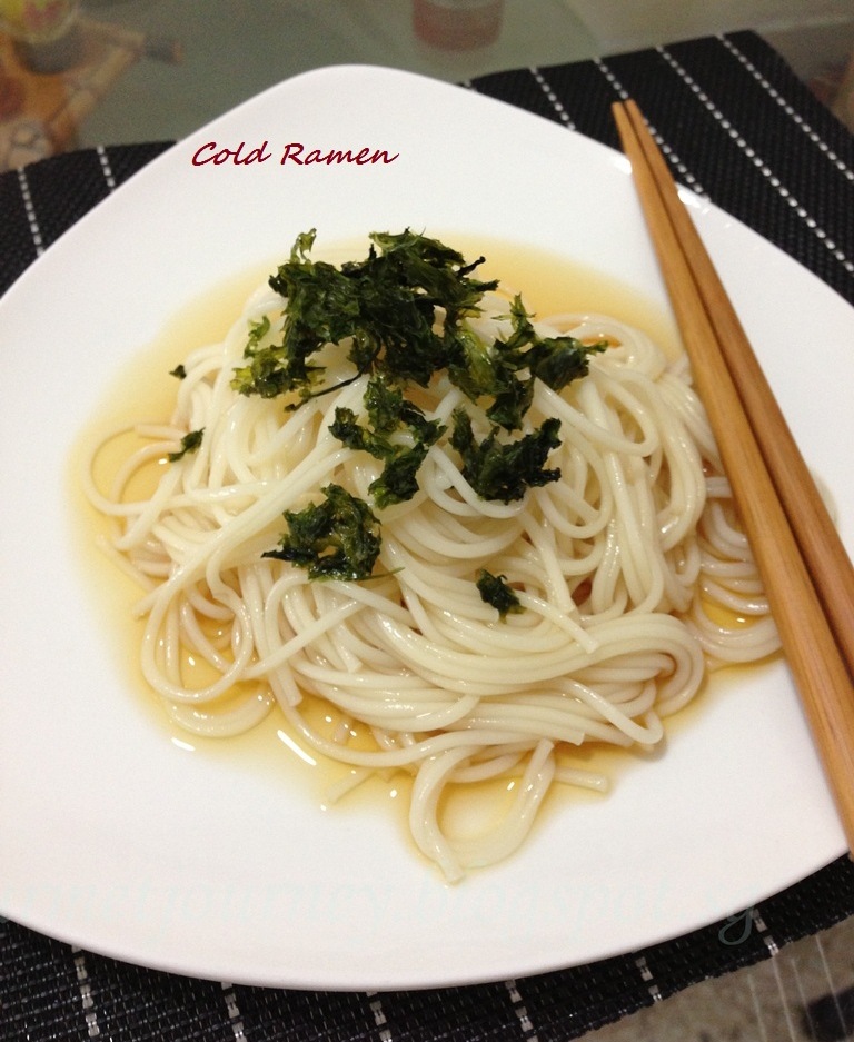 Gourmet Journey: cold ramen