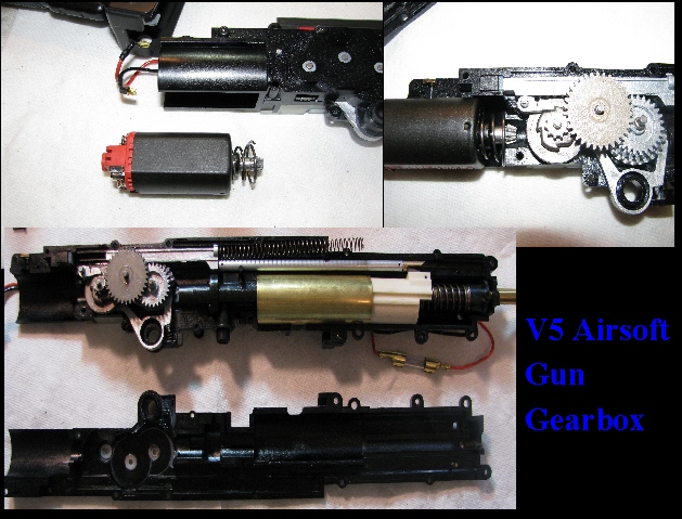 El Rincon del Airsofter: Anatomia del Gearbox de una replica Airsoft ...