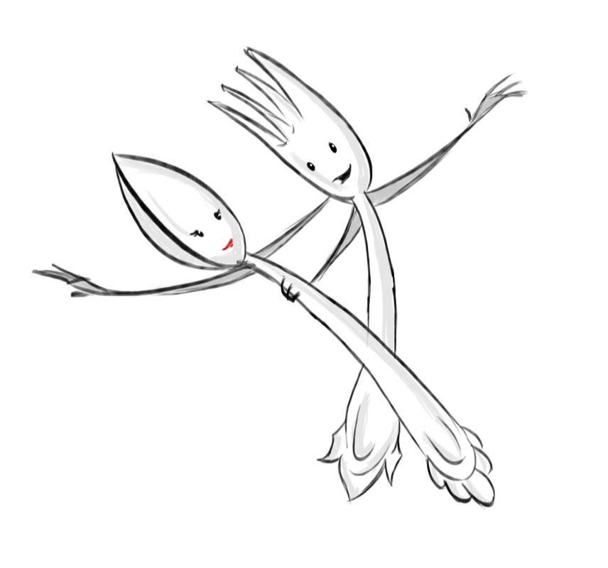 Ritu N : Mr Fork and Miss Spoon