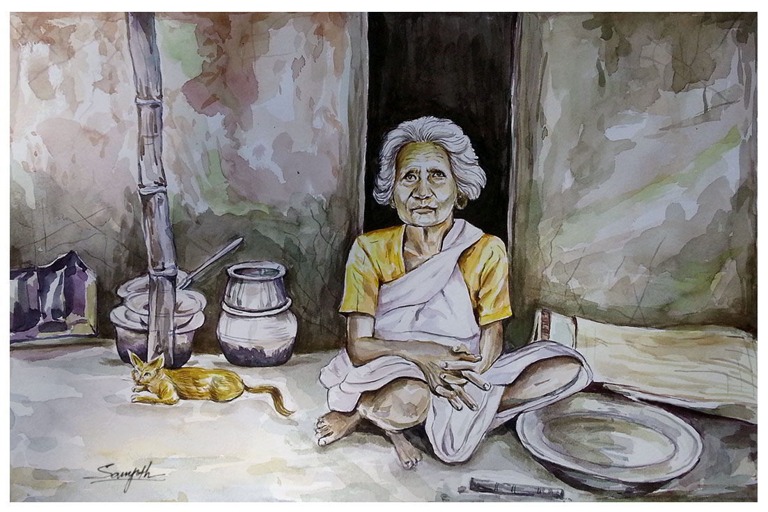 Samjith Shankar Illustration: Watercolor Paintings