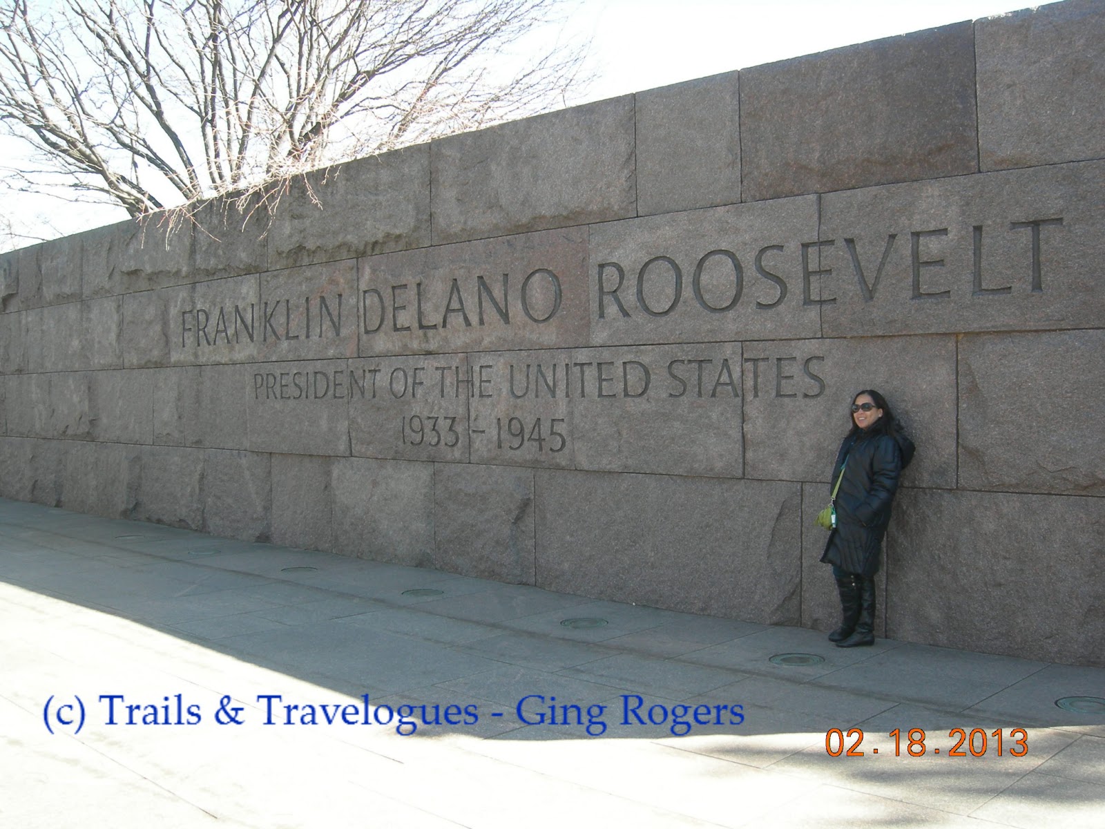 Trails and Travelogues: The Franklin D. Roosevelt (FDR) Memorial