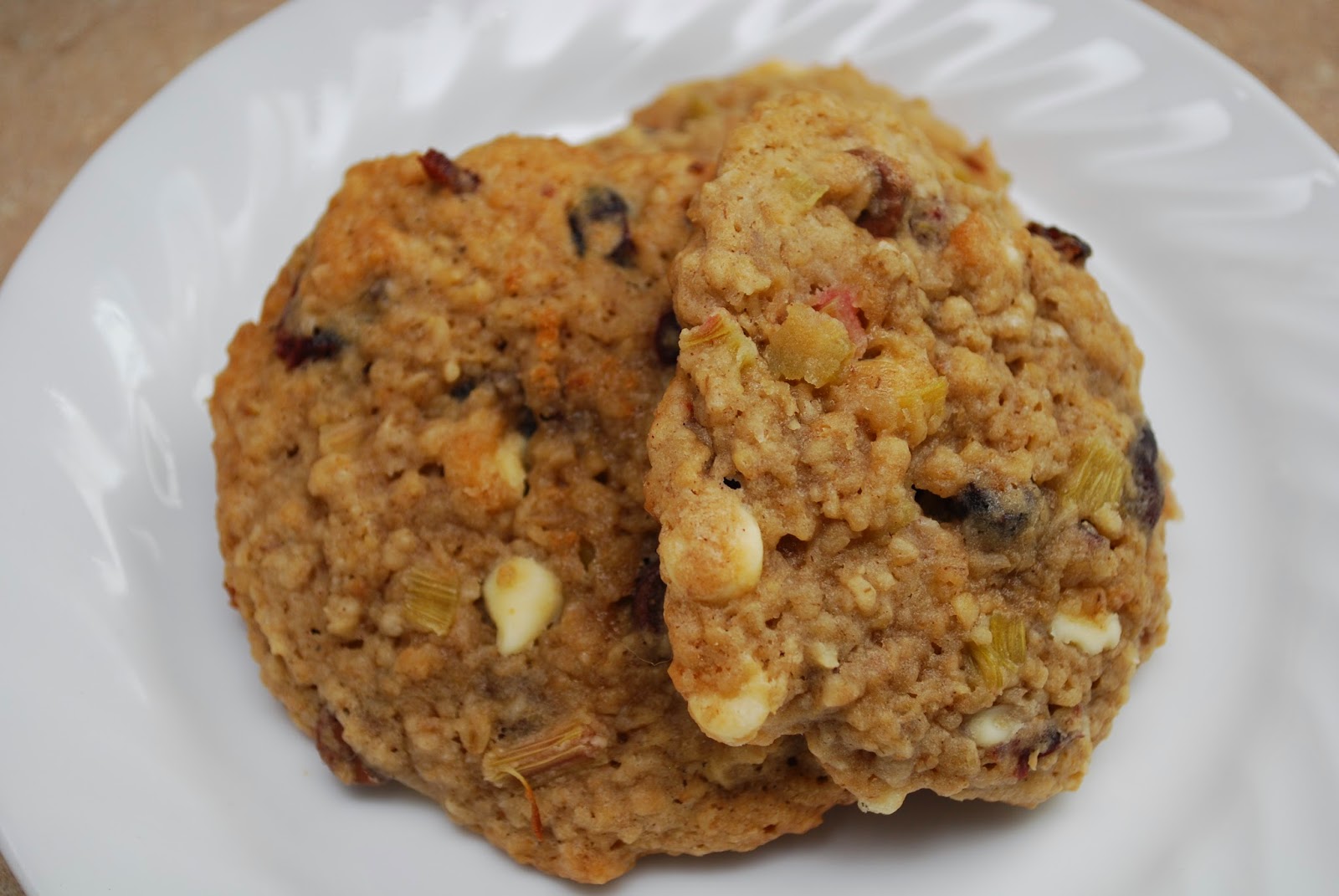 Fil et fouet: Biscuits à la rhubarbe