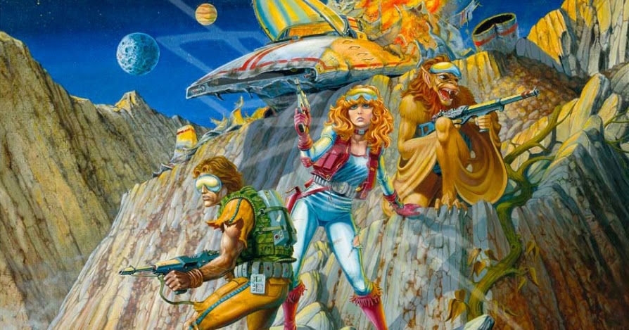 BARKING ALIEN: STAR FRONTIERS - TAKE THE CREDITS AND RUN!