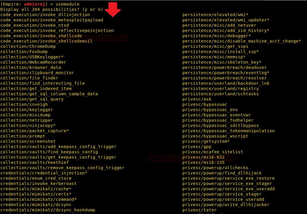 Hacking With Empire Powershell Post Exploitation Agent