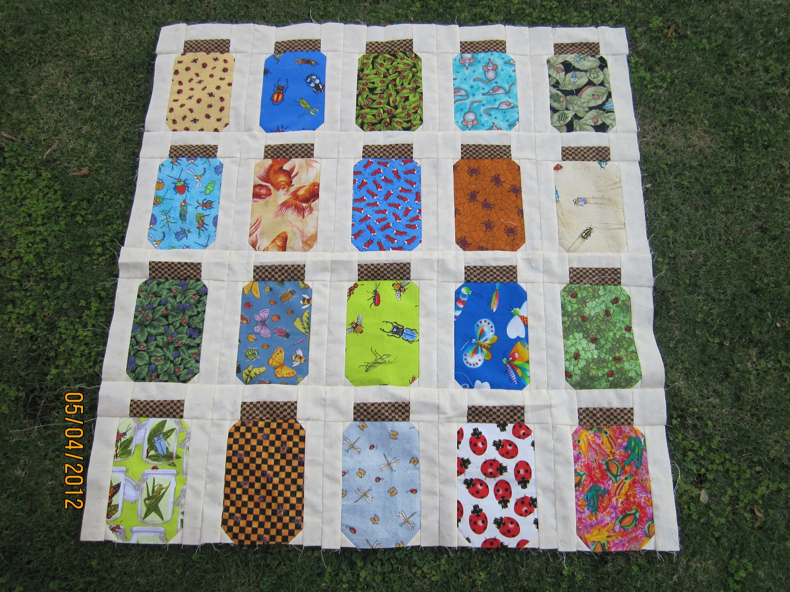 Mother Patchwork: The bugs are bottled!