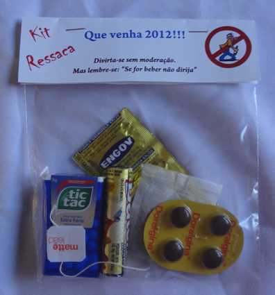 Ateliê Artes & Lembranças: Kit Ressaca