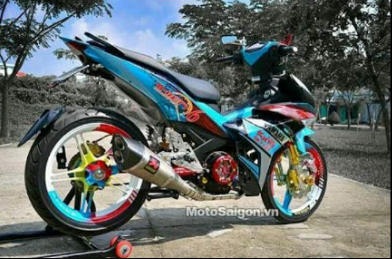 45 Gambar Modifikasi Jupiter MX King 150 Ala Road Race Terbaru