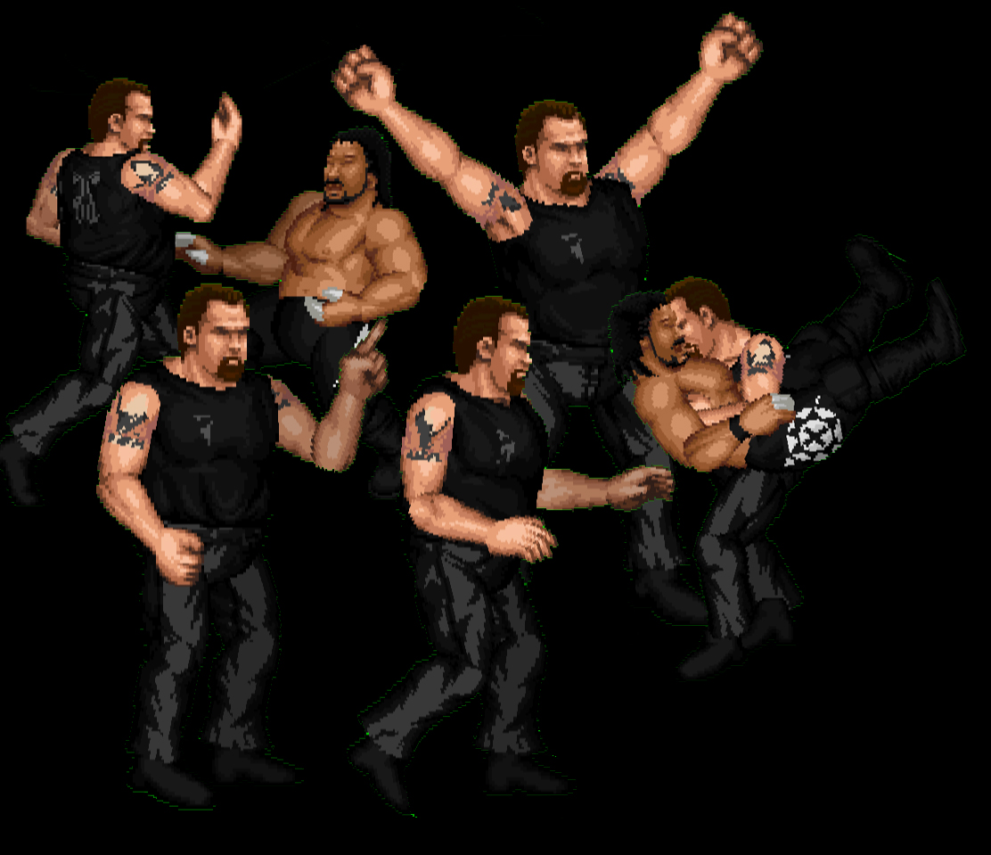 Deranged-Stu's Fire Pro Wrestling Edits: Big Bubba