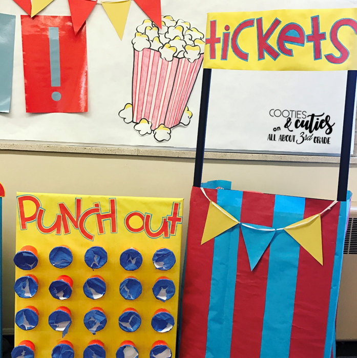 Carnival Test Prep and Room Transformation | All About 3rd Grade