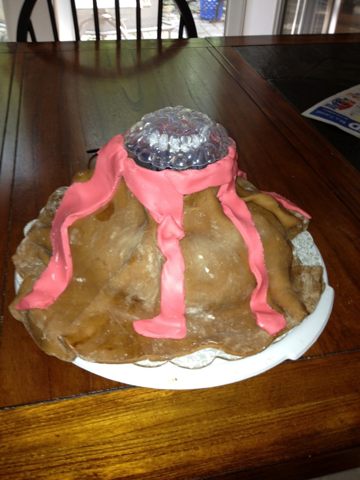 Dragonflies@Dawn: Dinosaur (Volcano) Cake Tutorial