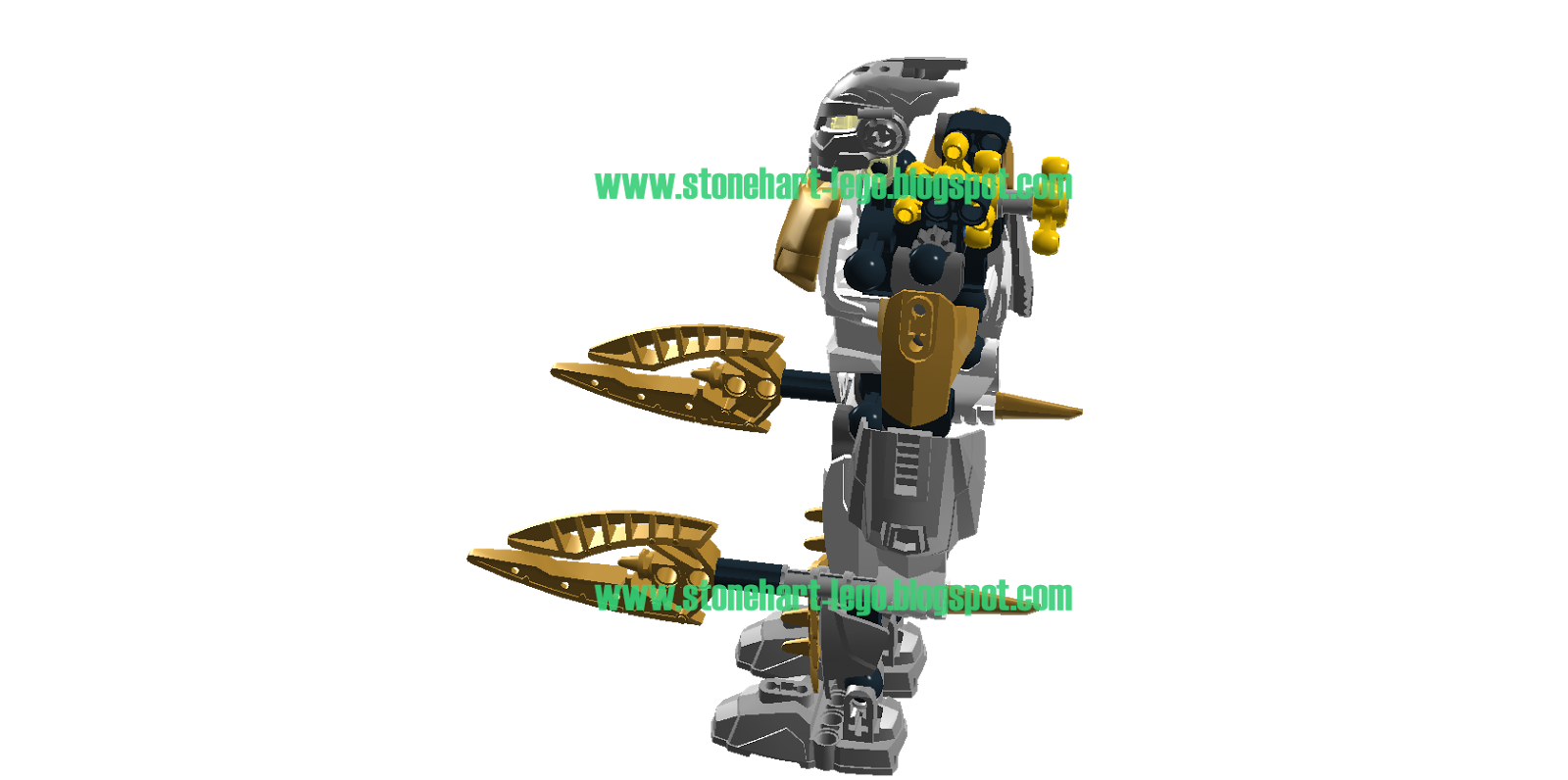 StoneHart LEGO reviews and MOCs: LEGO Bionicle MOC: Takanuva, Master of ...