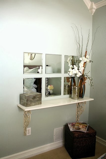 Decor Lust: Foyer Decor {Wall Mounted Console}