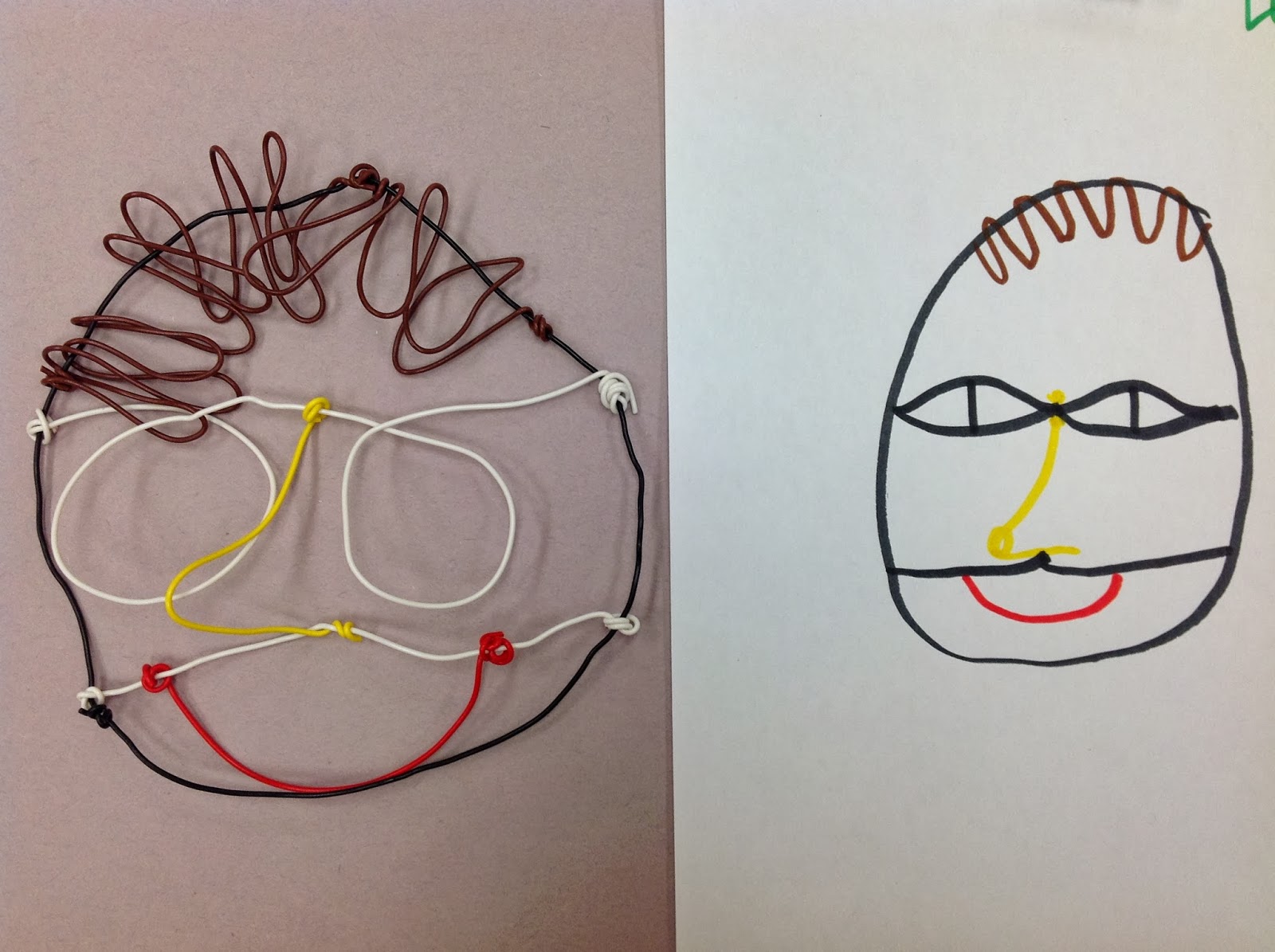Miss Arty Pants: Wire Masks