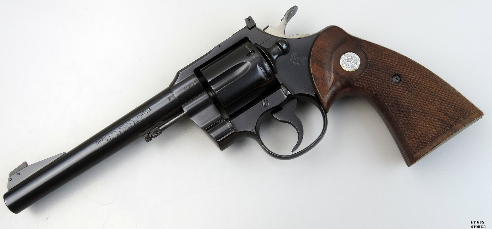 Armi usate web portal: Revolver Colt Officers Model Match cal. 22 l.r ...