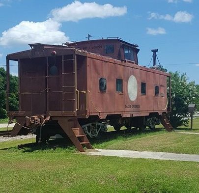 Forgotten Georgia: Restored Caboose in Daisy
