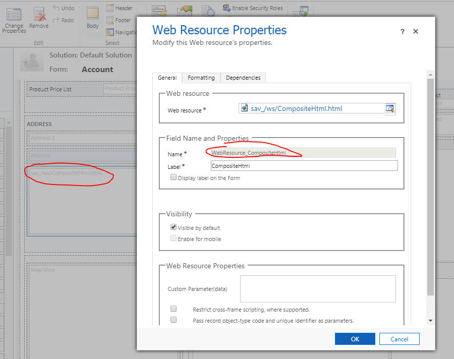 Dynamics CRM: Dynamics CRM : Composite Fields