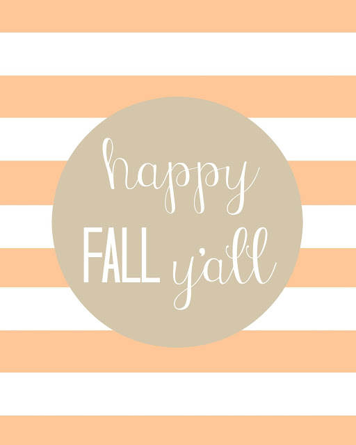 Polka Dots in the Country: Happy Fall Y'all | Free Printable