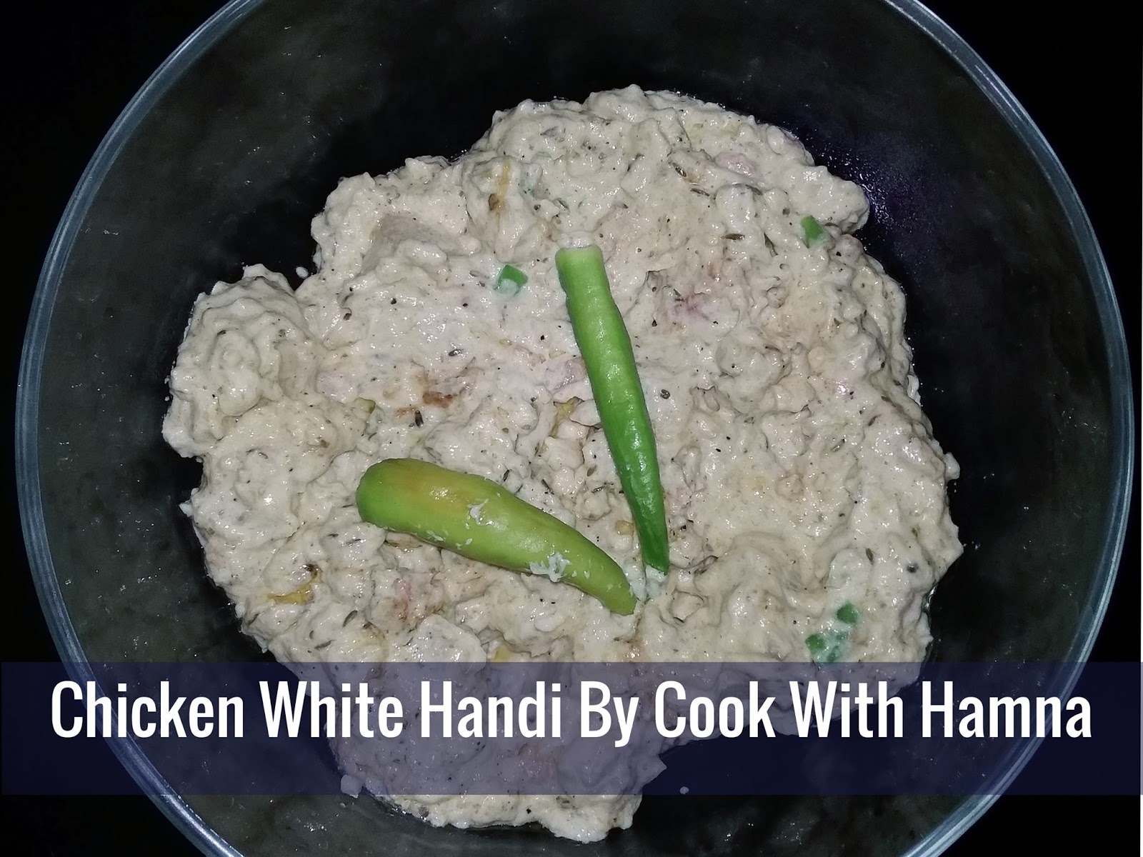 Chicken White Handi Recipe - Eid Special Recipes - Cook With Hamna ...