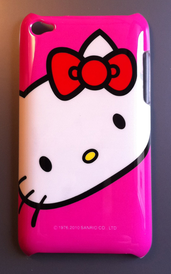 Triple B: FUNDA PARA IPOD TOUCH 4 HELLO KITTY ROSA (Art.0070V)