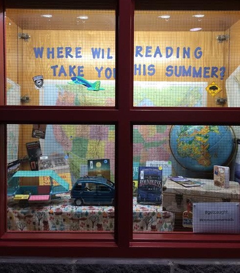 Library Displays: Where will reading take you this summer?