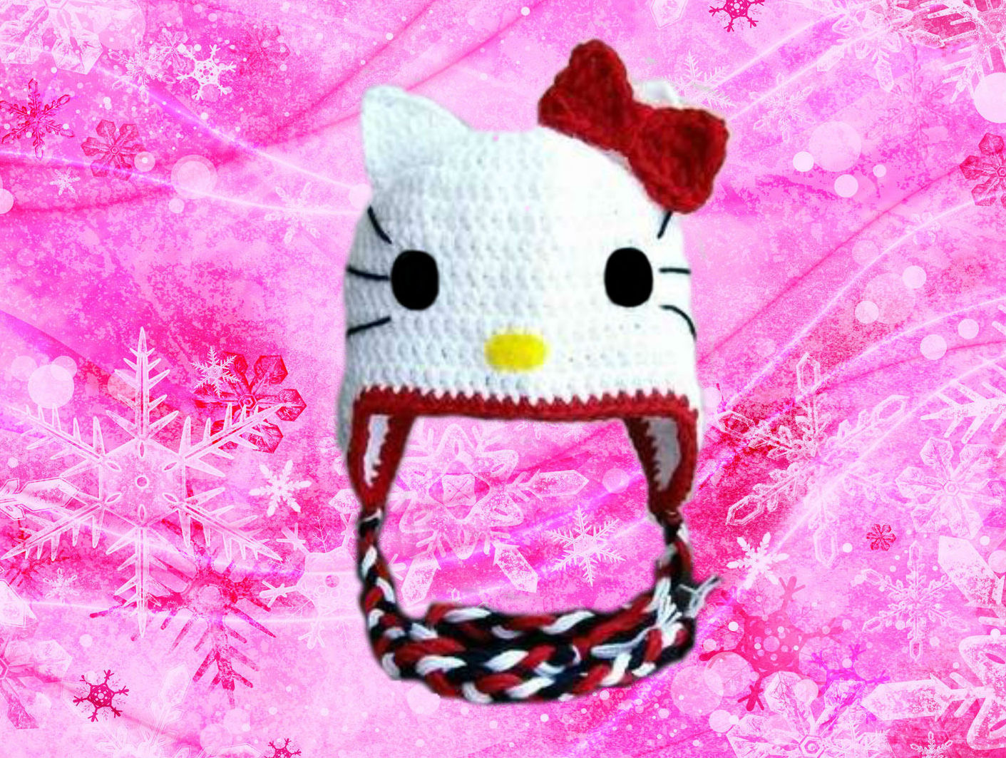 Crochet Land: Hello Kitty Hat