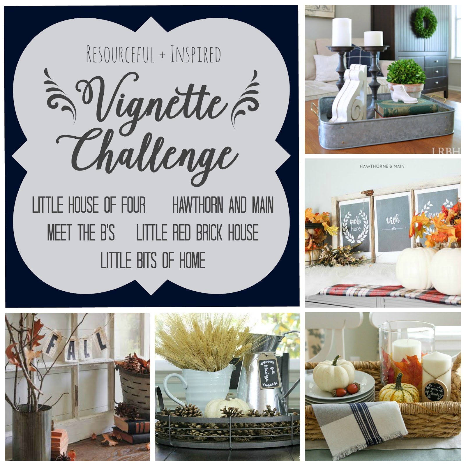 Fall Vignette Challenge | The Inspired Hive
