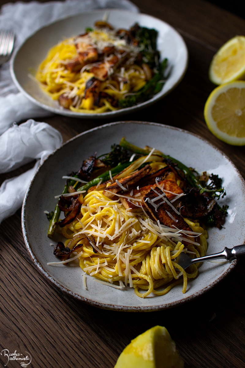 Sitruuna-sahramipasta kaurapalalla: Ruoka-alkemisti