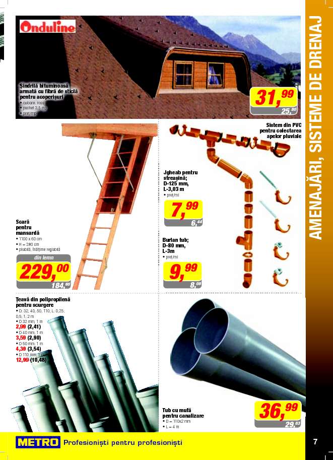 Catalog oferte si promotii: Materiale de constructii Metro Galati ...