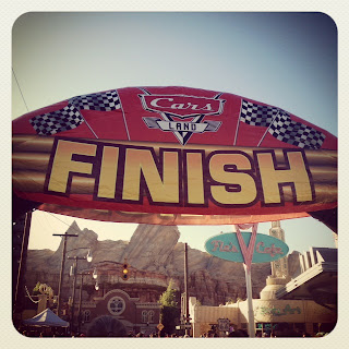The Unlikely Competitor: Disney Cars Land 5K Rally Sept 2012