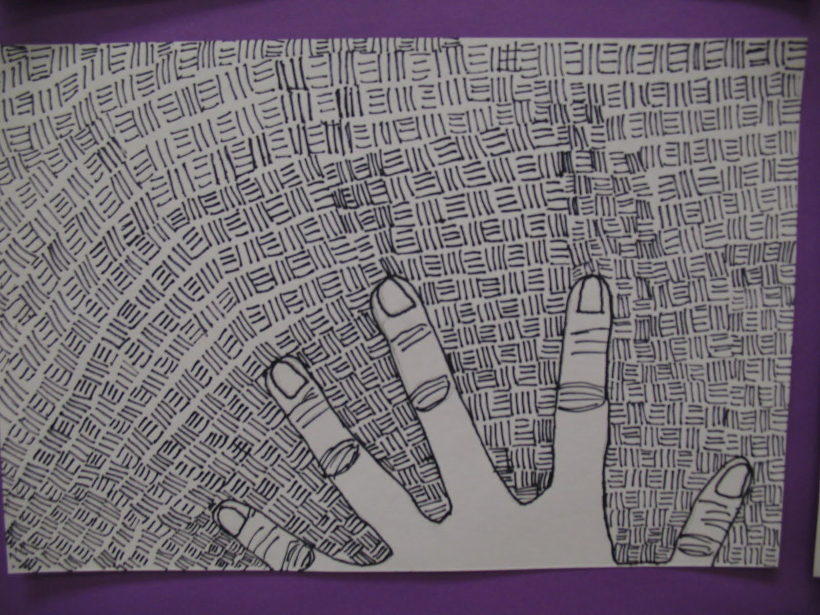 The Elemental Art Room: Pen & Ink Hands!
