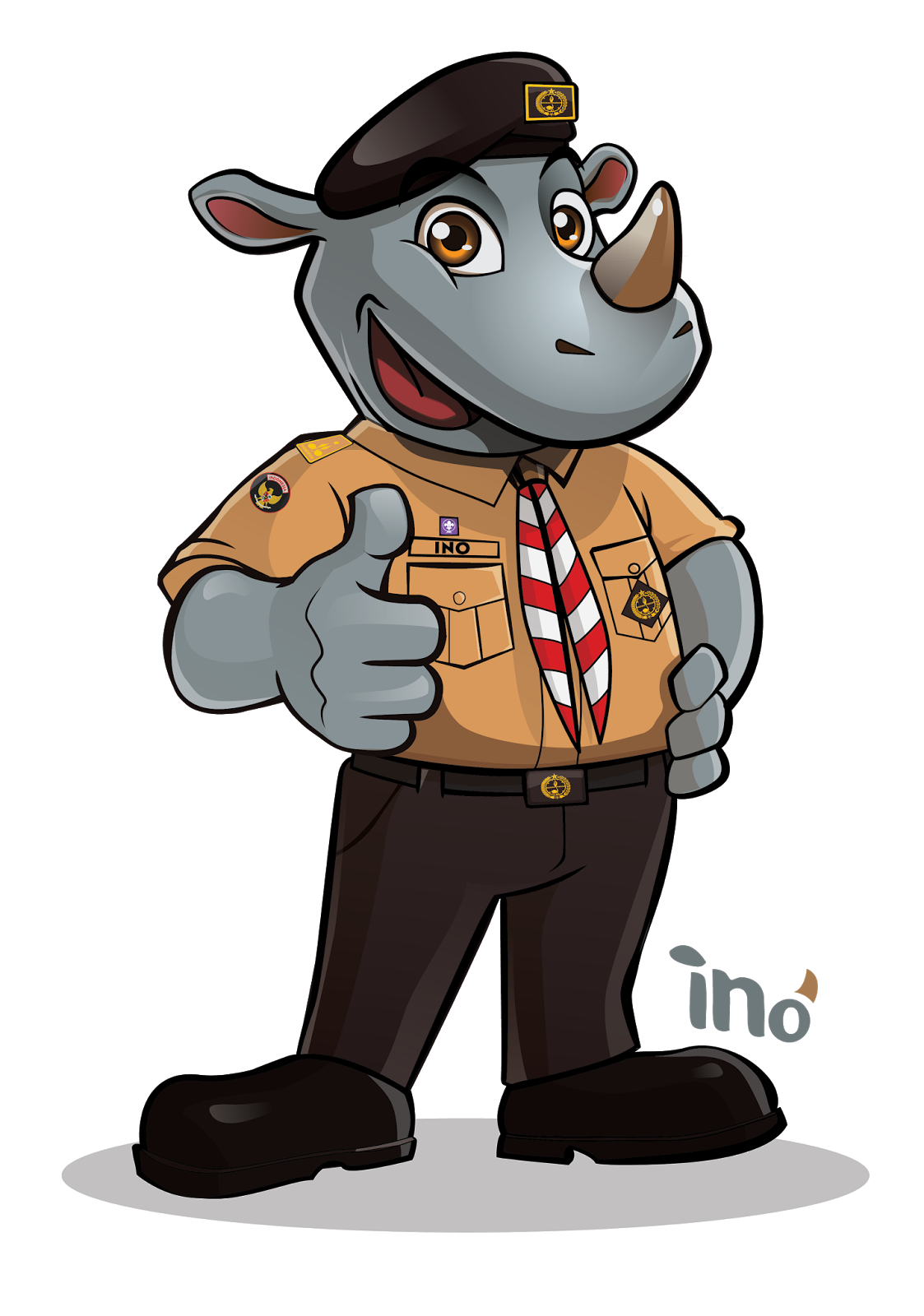 Kumpulan Logo dan Maskot RAINAS (Raimuna Nasional) 2017 - Dunia Pramuka