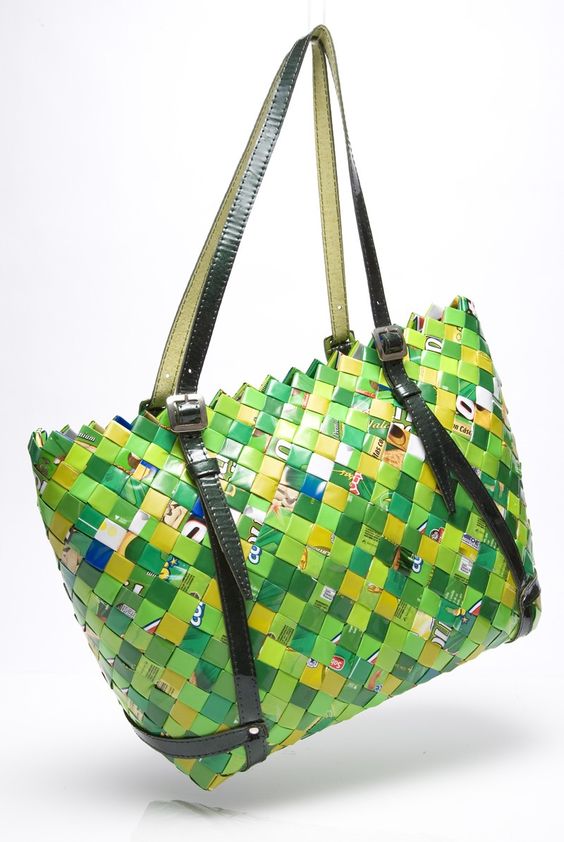 Tas daur ulang dari bungkus plastik kemasan | Kerajinan Keren