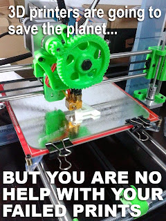 Printed parts: meme 3dprinting