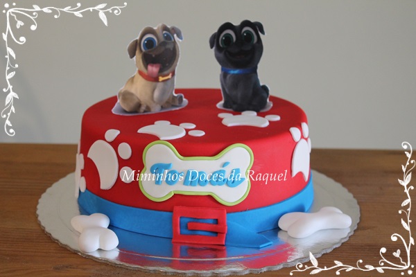 Miminhos Doces da Raquel - Bolos decorados: Bingo e Rolly para o Tomás