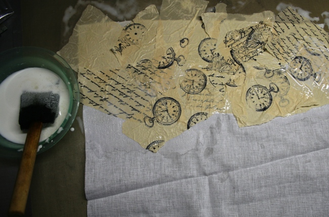 Oh, Scrapulous!!: Tutorial - Fabric Paper