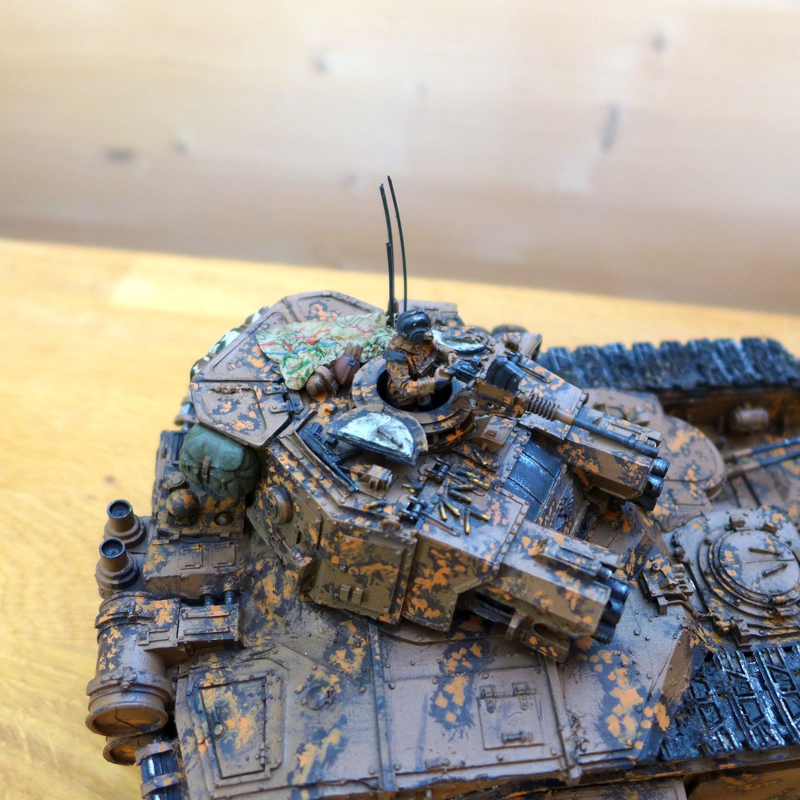 Kampfgruppe Engel: Macharius Vulcan, work in progress
