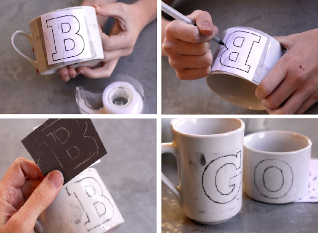 madera y zinc: DIY - Mugs al estilo Anthropologie