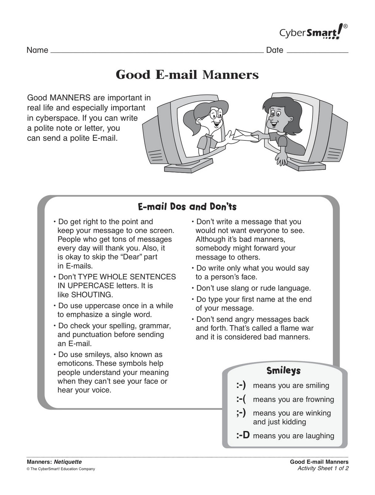 Technology at Hampton-Dumont CSD: 5th Grade Internet Safety-Email