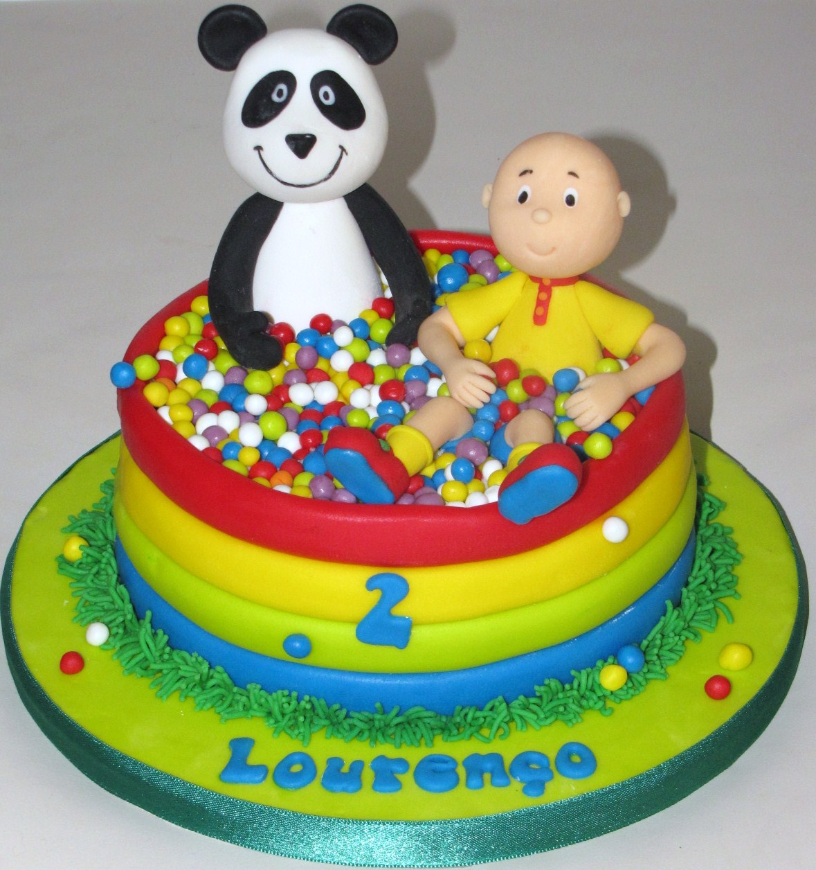 Mil Cores, Mil Sabores: Panda e o Ruca na piscina de bolas